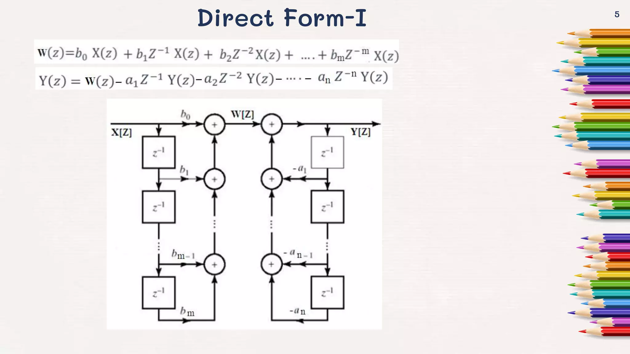 Block diagram representation of DT systems | PPTX