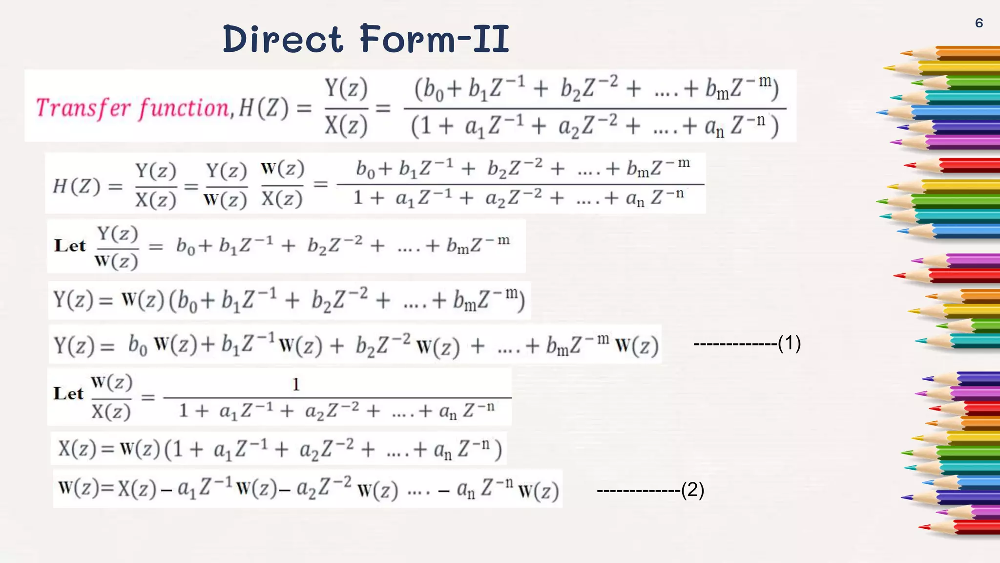 Block diagram representation of DT systems | PPTX