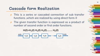 Block diagram representation of DT systems | PPTX