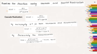 Block diagram representation of DT systems | PPTX