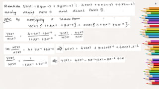 Block diagram representation of DT systems | PPTX