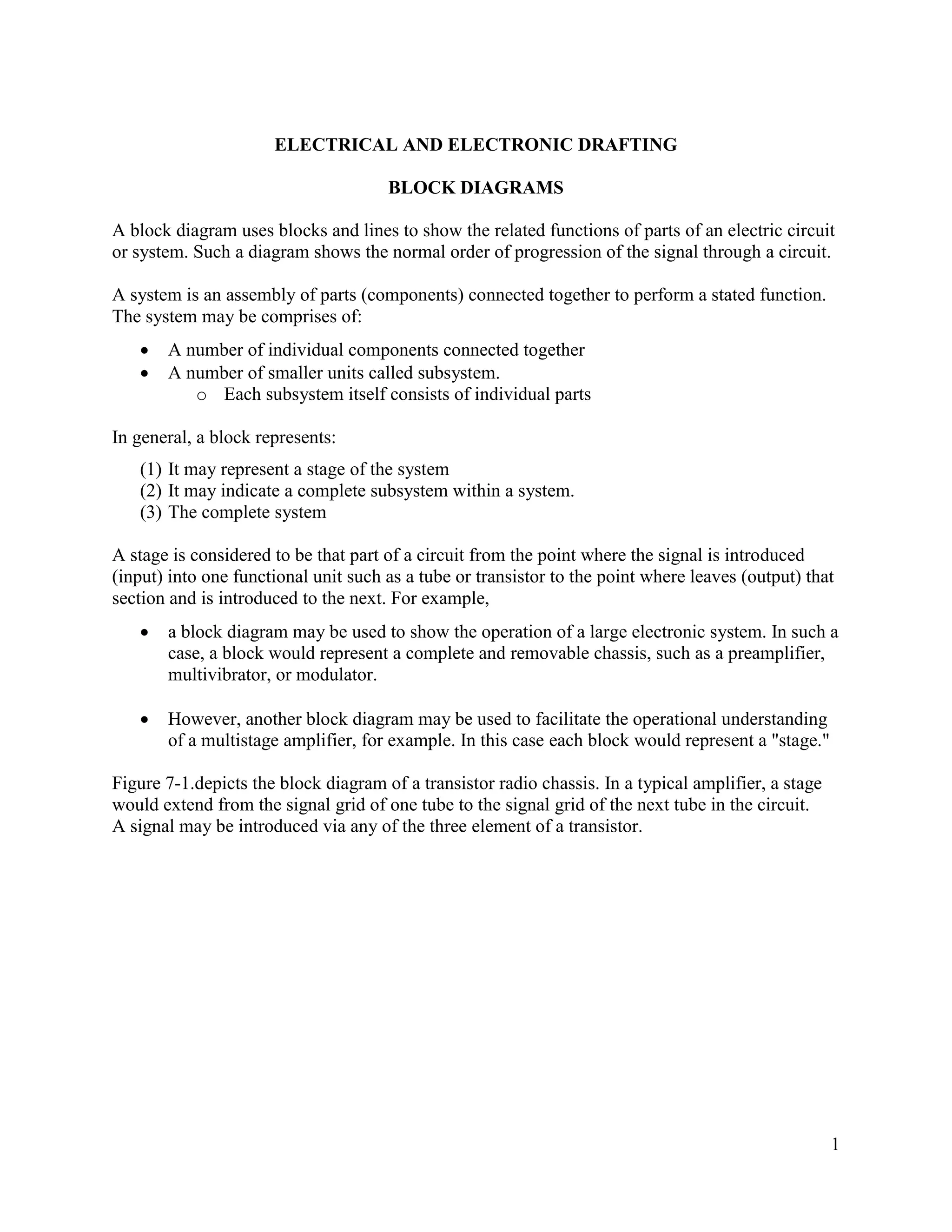 Block diagrams | PDF