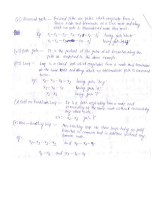 Block diagrams and signal flow graphs | PDF