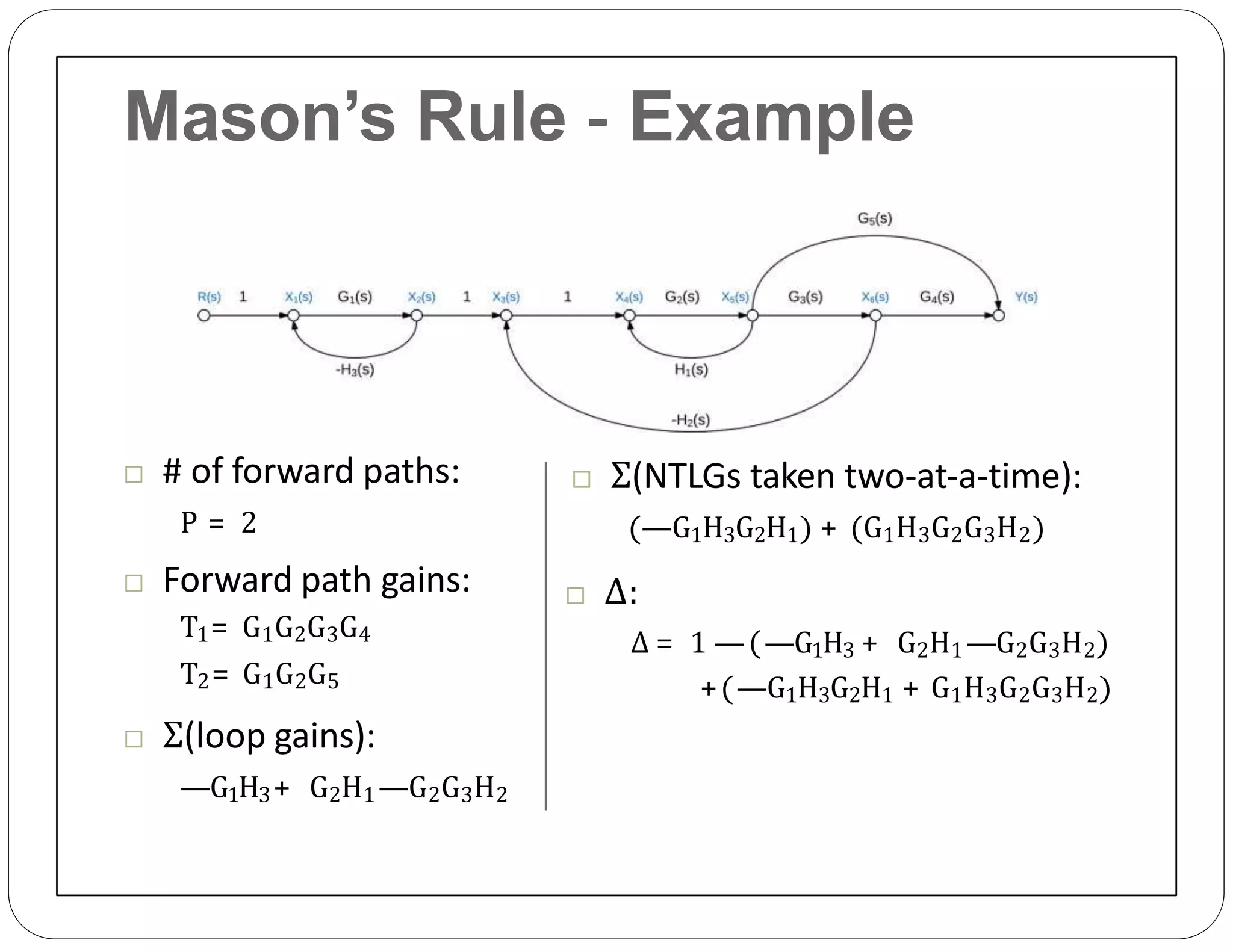 Block diagrams and signal flow graphs | PPT
