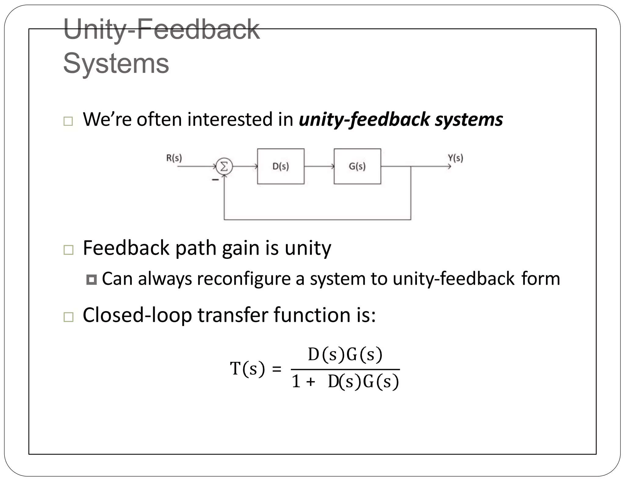 Block diagrams and signal flow graphs | PPTX