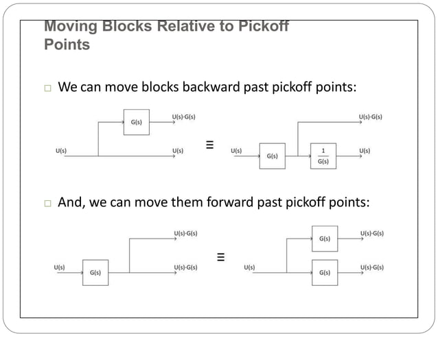 Block diagrams and signal flow graphs | PPTX