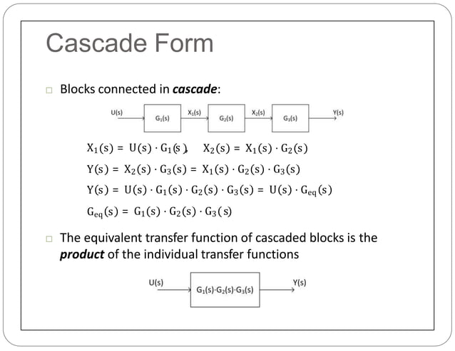 Block diagrams and signal flow graphs | PPTX