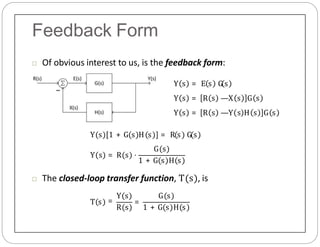 Block diagrams and signal flow graphs | PPTX