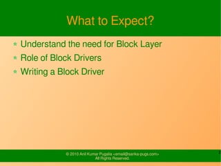 Block Drivers | PPT