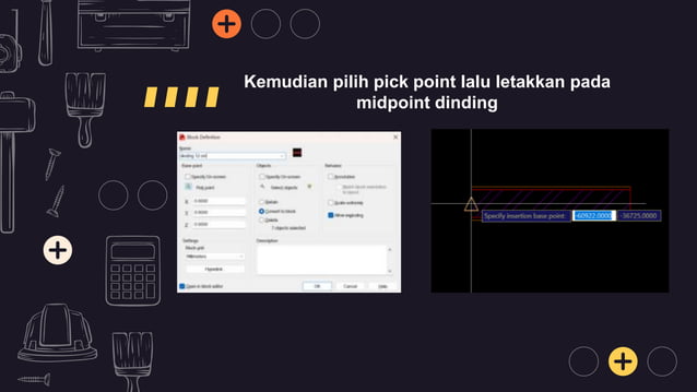Block Editor - Dinding pada Autocad.pptx