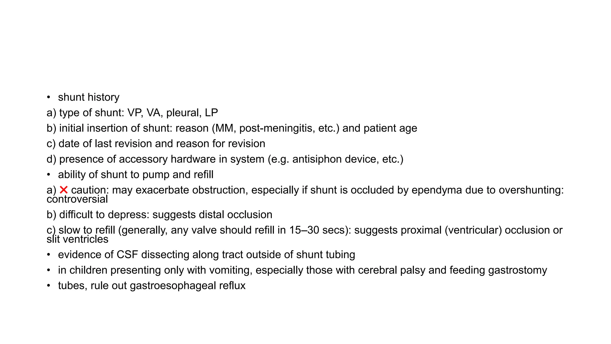 Blocked Ventriculoperitoneal Shunt Presentation | PPTX