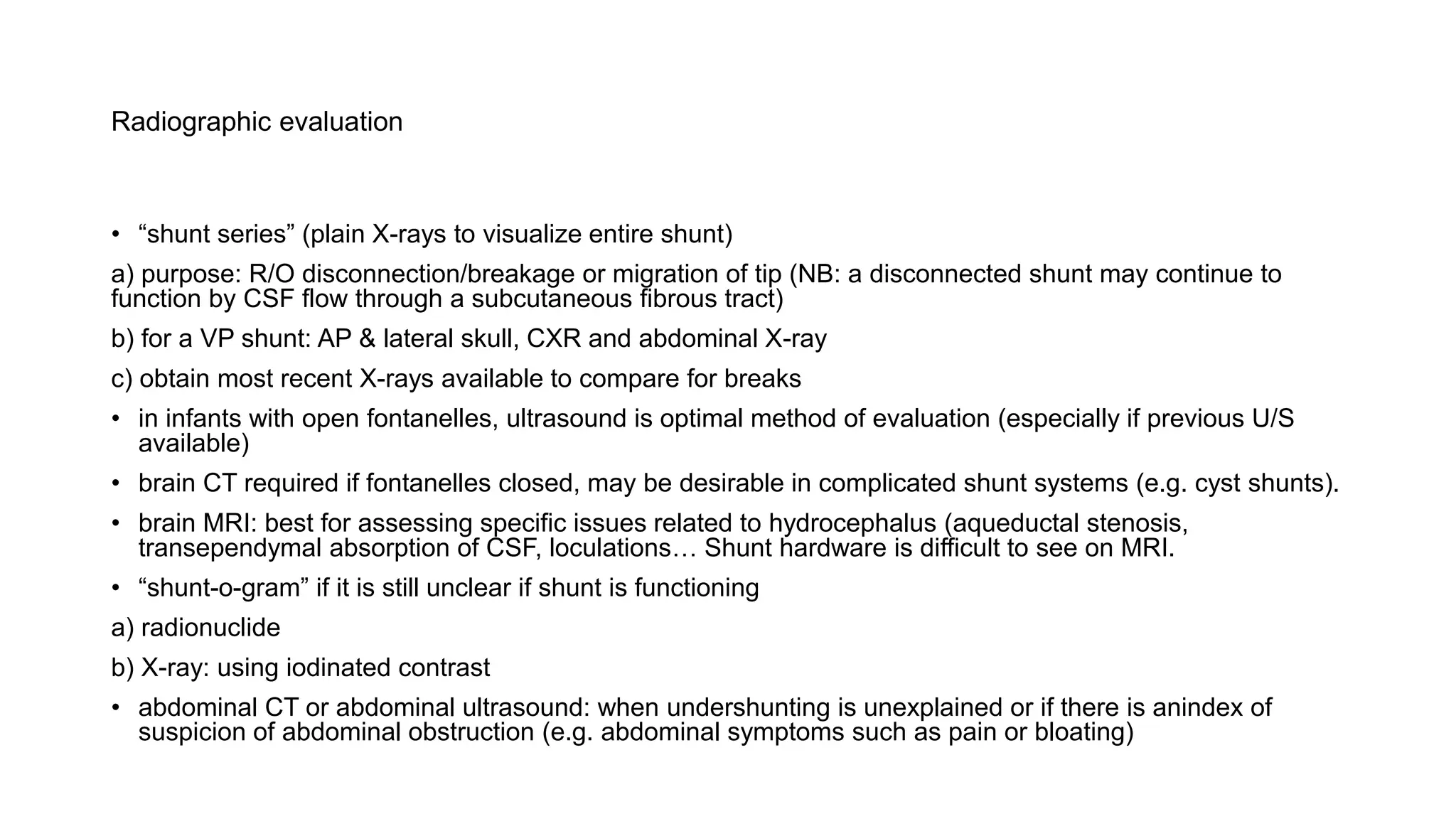 Blocked Ventriculoperitoneal Shunt Presentation | PPTX