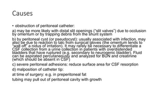 Blocked Ventriculoperitoneal Shunt Presentation | PPTX