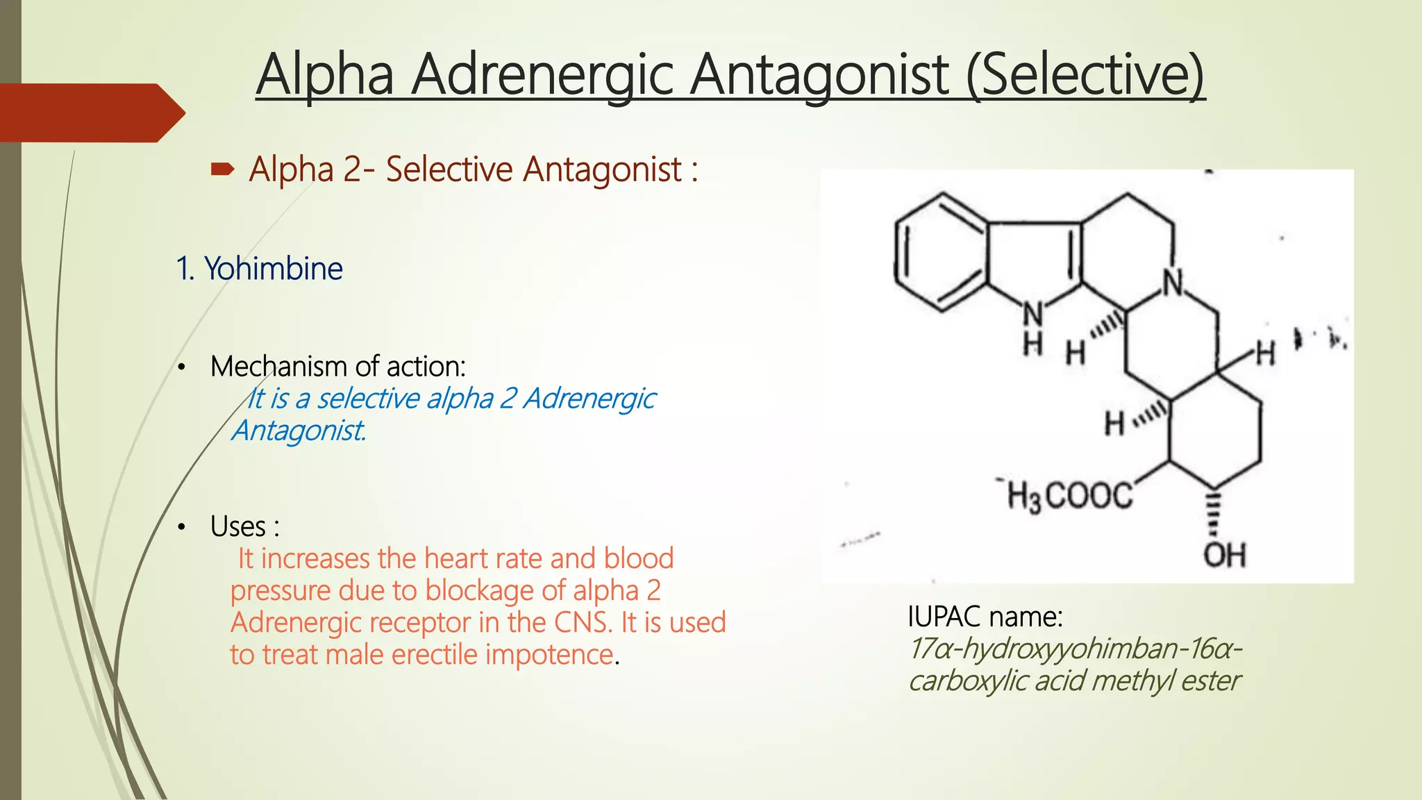 Adrenergic Antagonist/ Sympatholytic drugs | PPTX