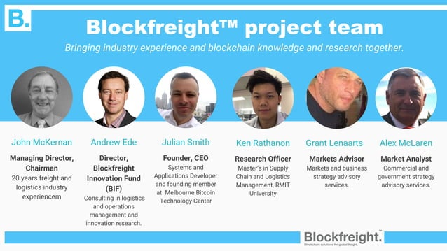 Blockfreight Jun 2016 Deck | PPT