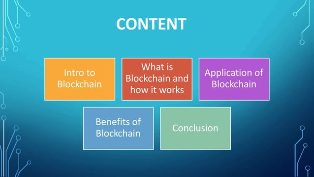 Blochchain Technology | PPT