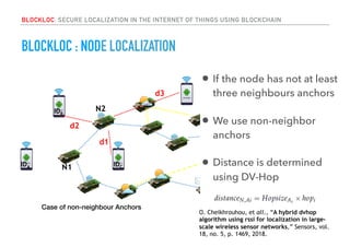 BlockLoc: Secure Localization in the Internet of Things using Blockchain | PPT