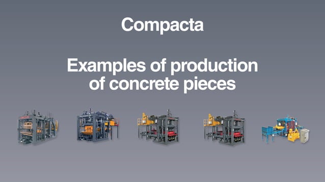 Productivity of concrete block making machines by Prensoland | PPT