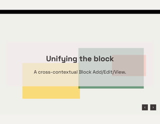 Block Model 3: a new anatomy of the block. | PDF