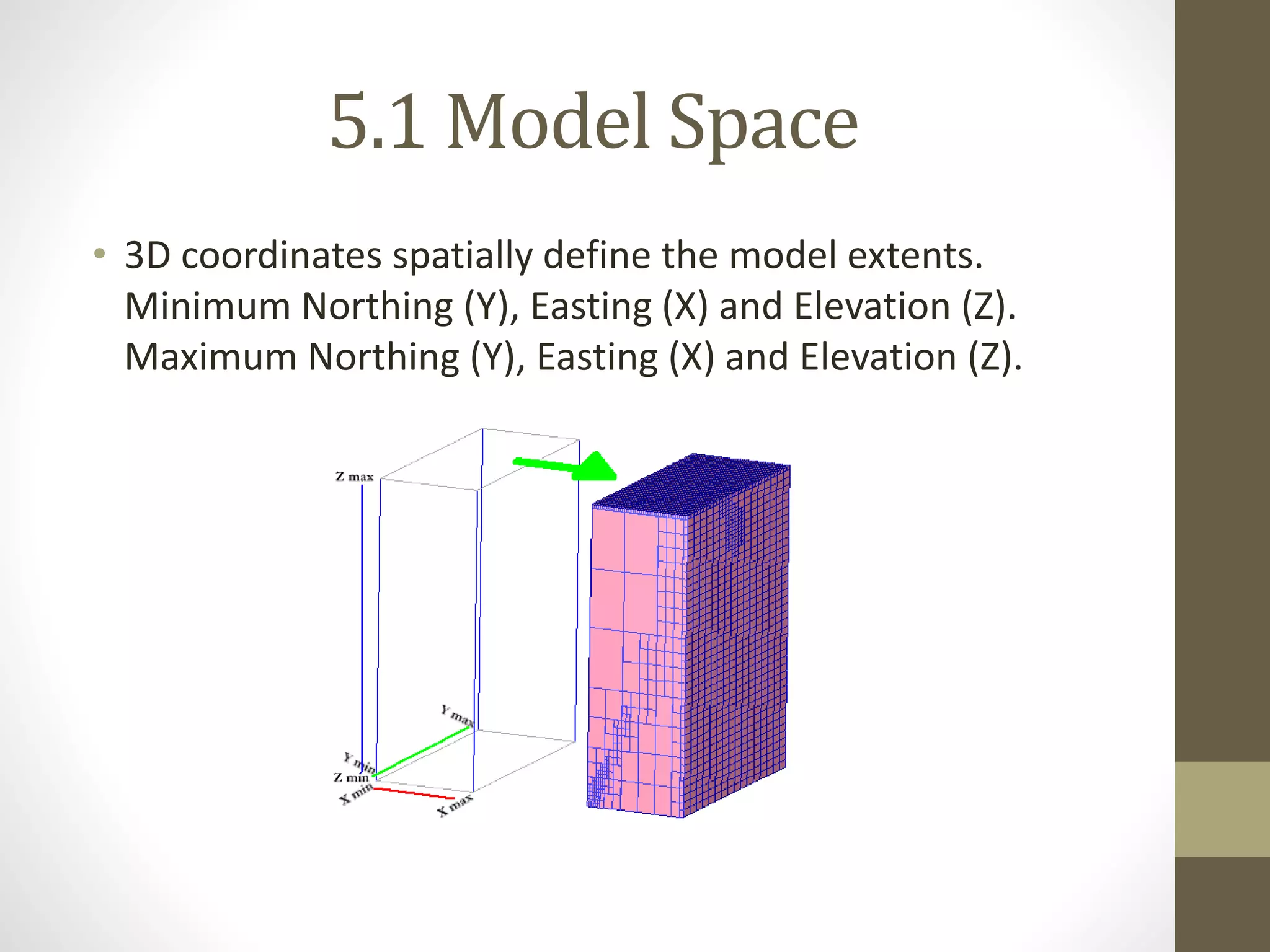 Block modeling using surpac | PPTX