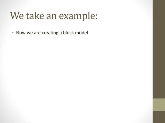 Block Modeling Using Surpac Pptx Databases Computer Software And Applications