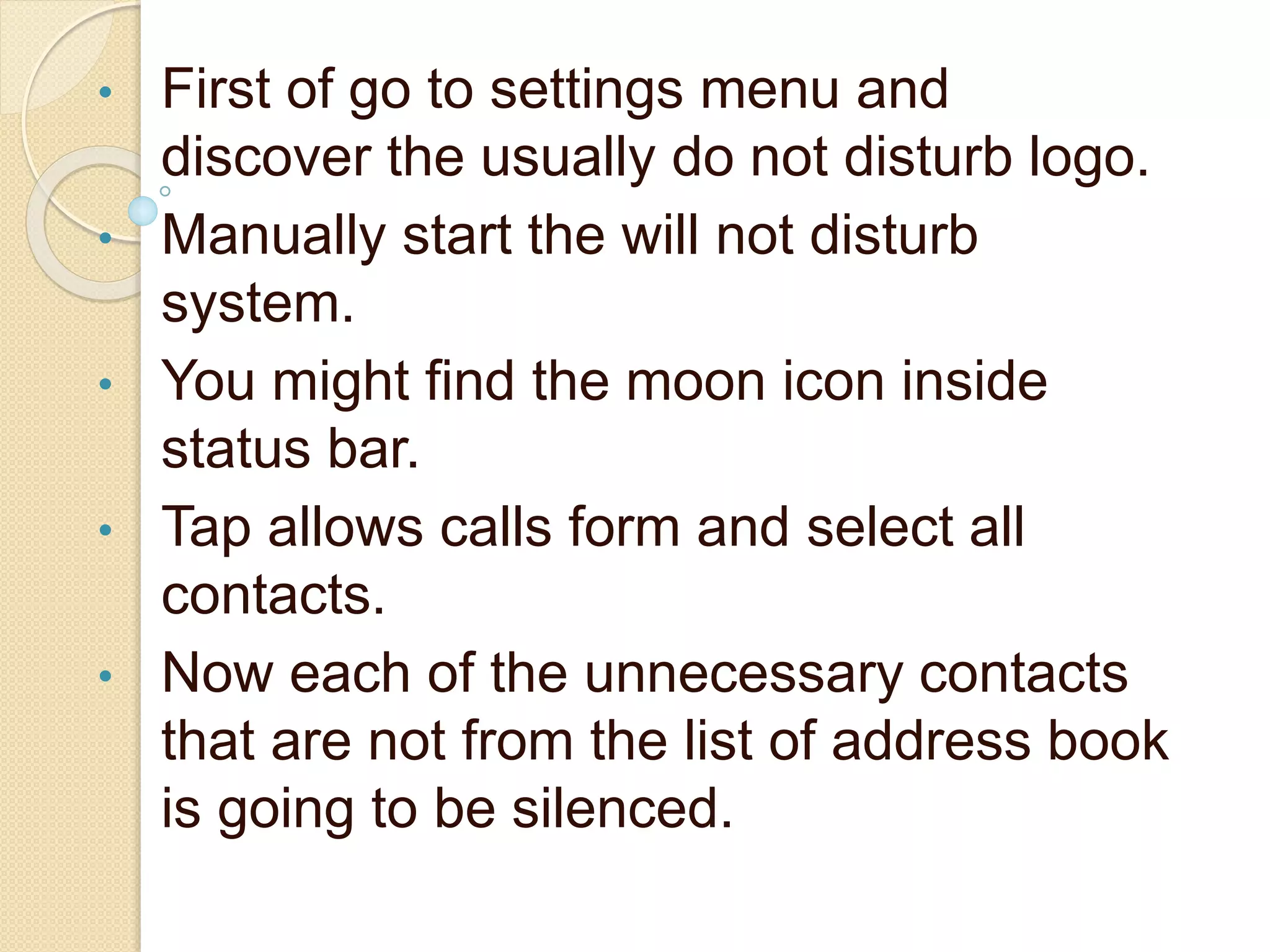 Block numbers on any i phone simple process | PPT