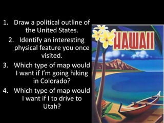 Block political vs physical maps | PPT