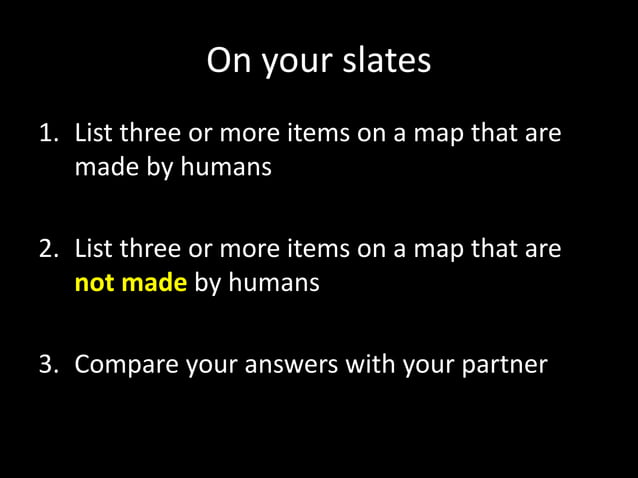 Block political vs physical maps | PPT