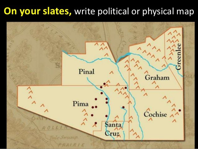 Political Map Vs Physical Map - Map