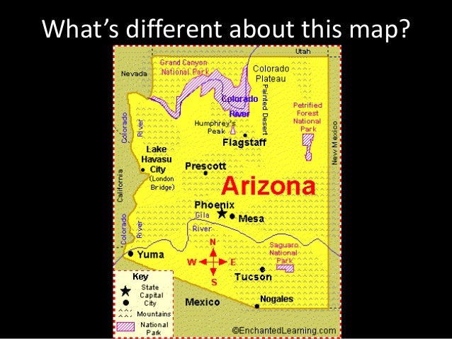 Political Map Vs Physical Map - Map
