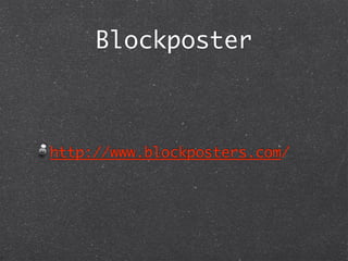 Blockposter | PDF