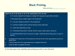 Block Printing | PPT