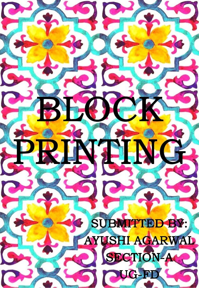 Block Printing Examples