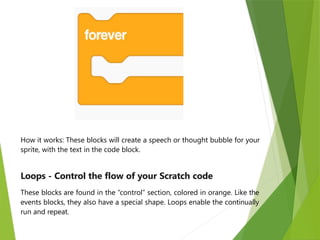 blocks of scratch for childrens and who learn | PPTX