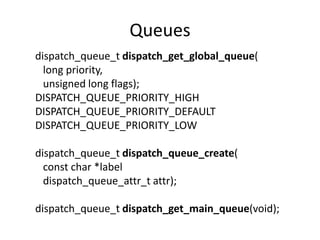 Pune-Cocoa: Blocks and GCD | PPTX | Operating Systems | Computer ...