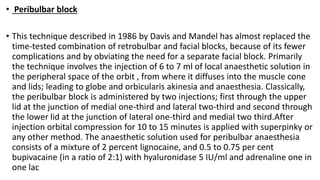 BLOCKS AND MODERN IOL different types and iols | PPT