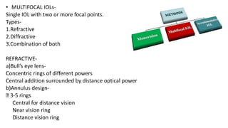 BLOCKS AND MODERN IOL different types and iols | PPT