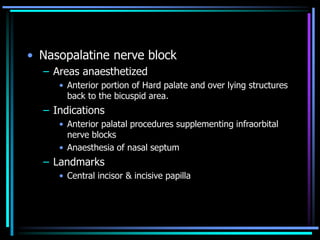 NERVE BLOCKS AND ITS COMPLICATIONS | PPT