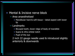 NERVE BLOCKS AND ITS COMPLICATIONS | PPT