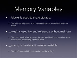 Blocks & Memory | PPT