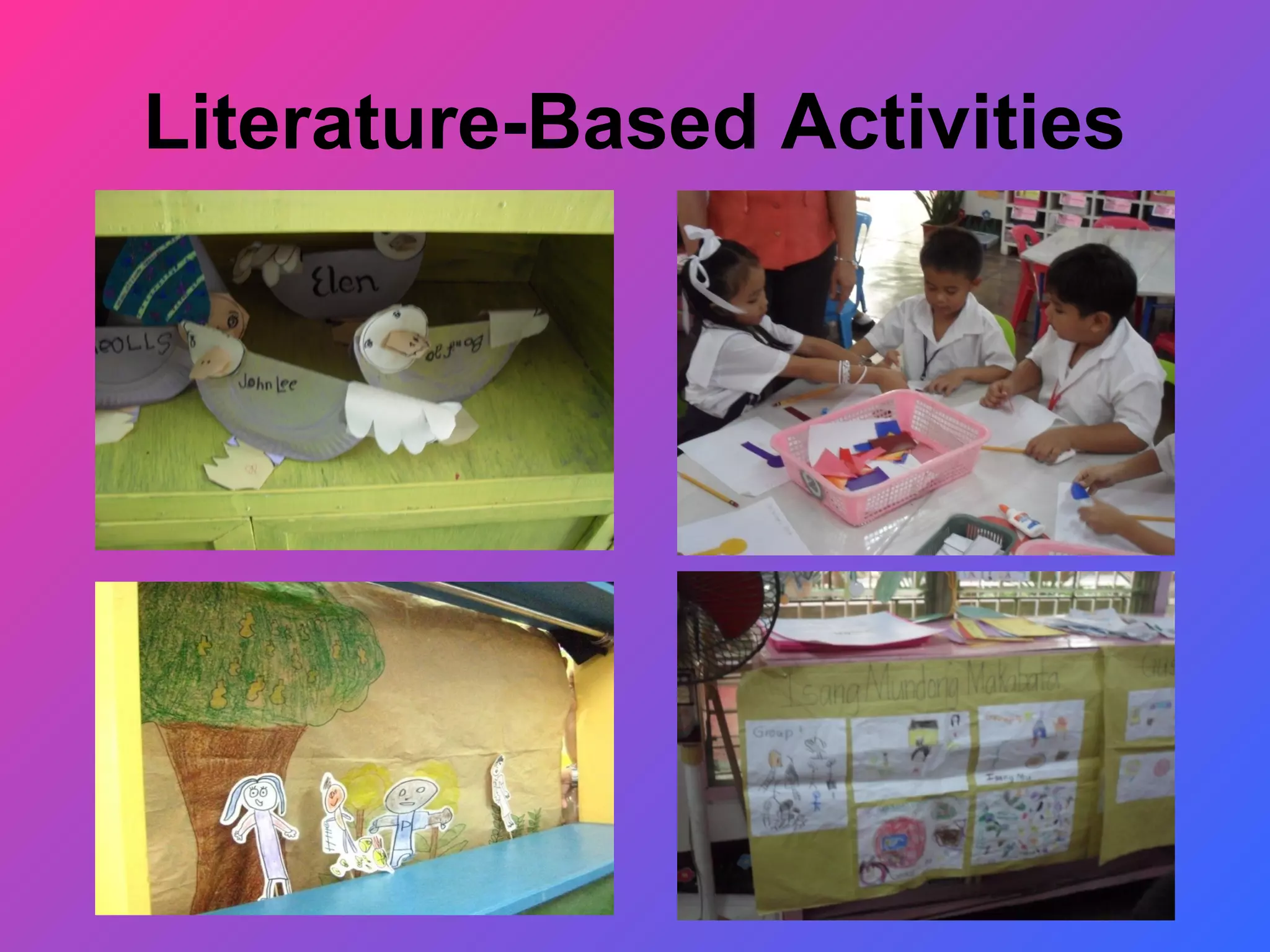 Managing Blocks of Time in a Kindergarten Class | PPT