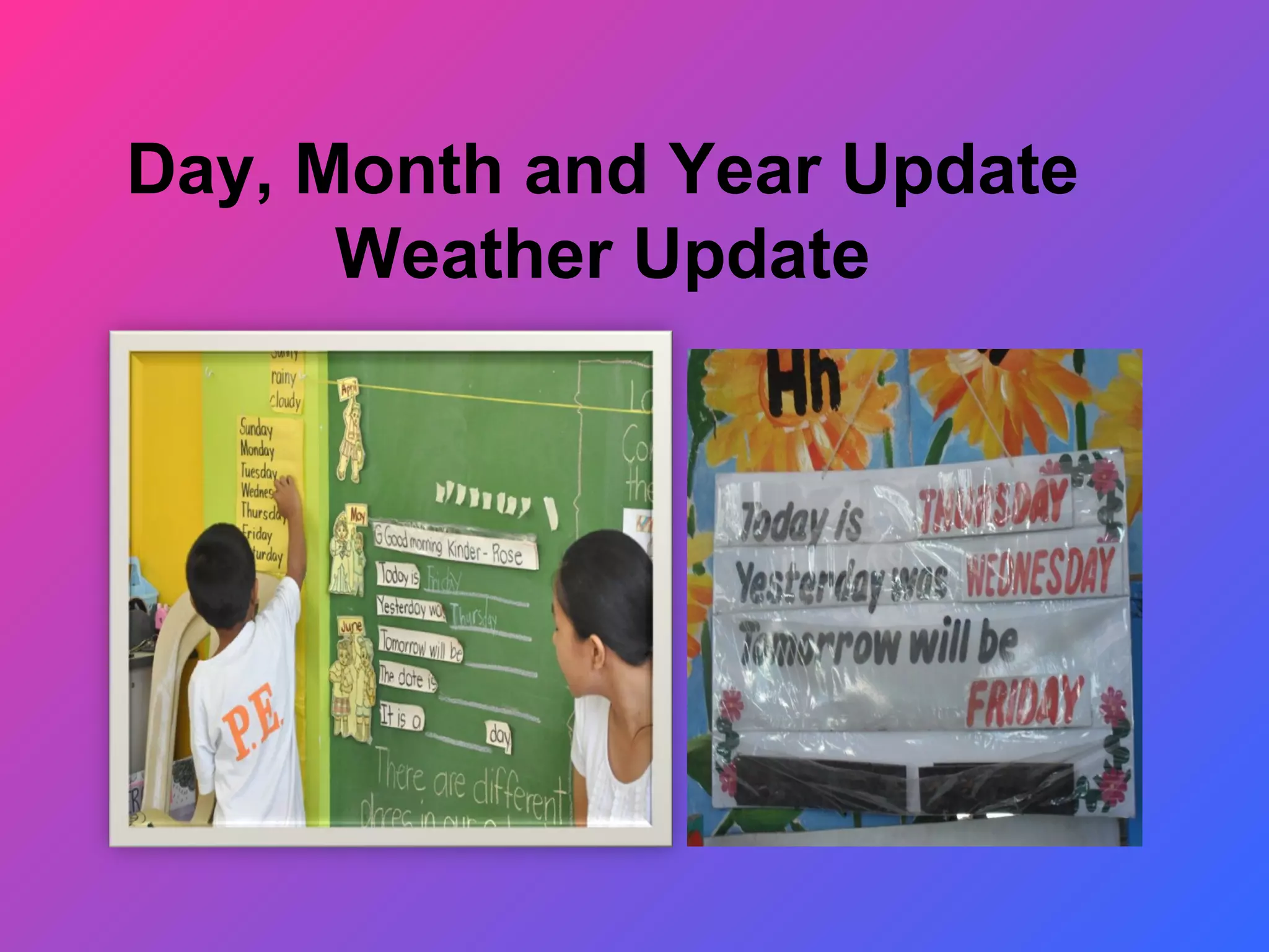 Managing Blocks of Time in a Kindergarten Class | PPT