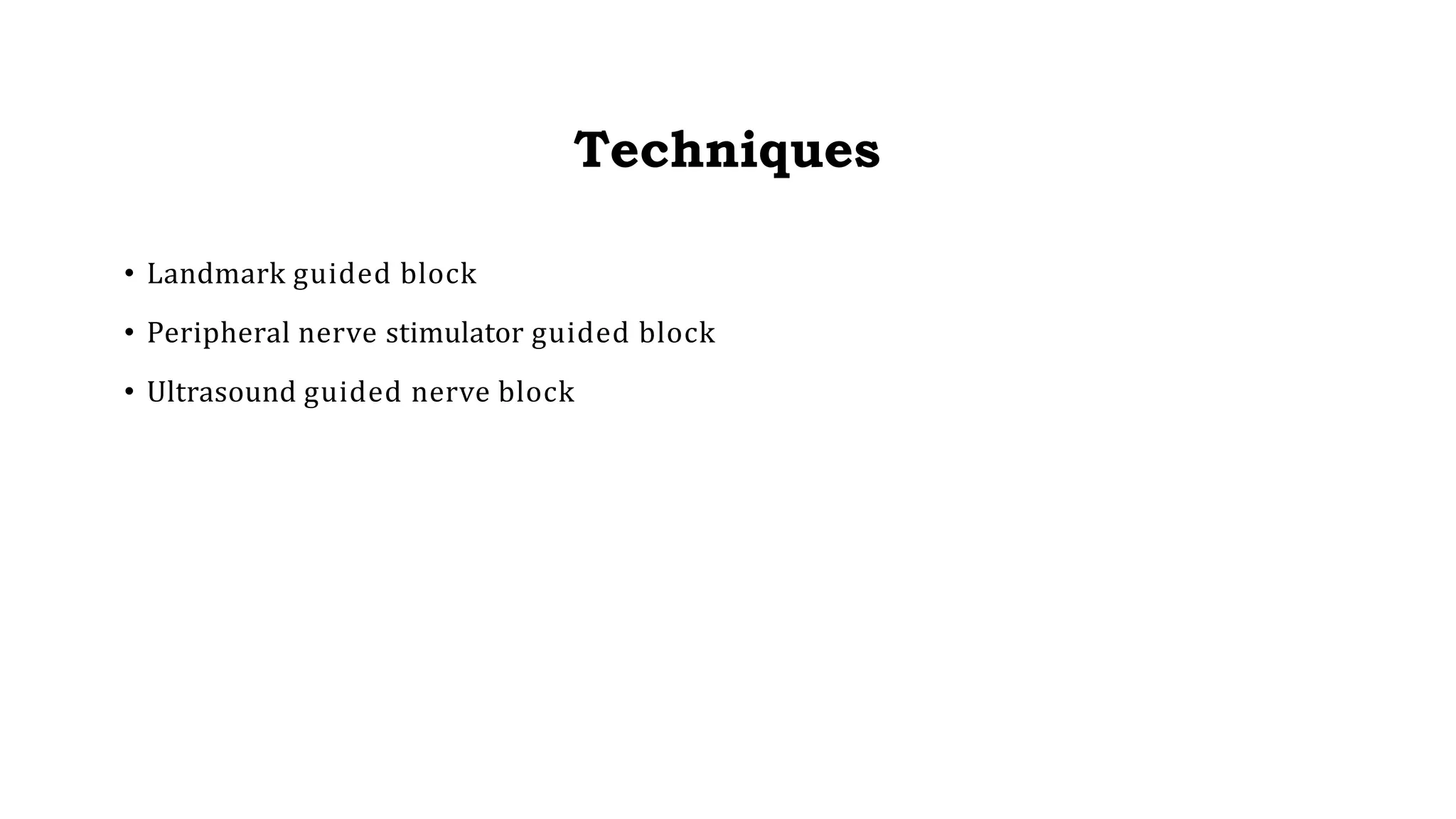 Blocks upper limb anesthesia | PPTX