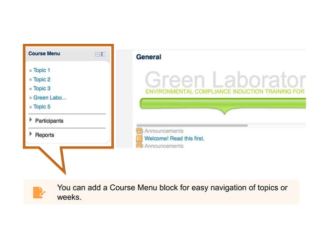 Different ways of using Moodle blocks | PPTX