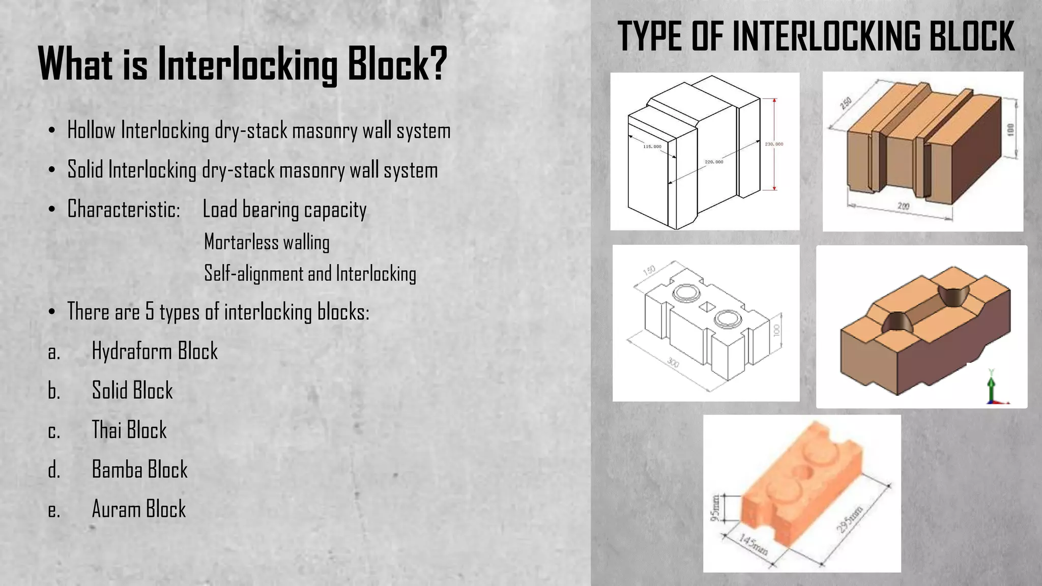 Blockwork system | PDF