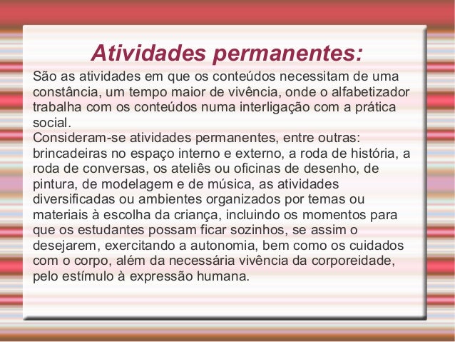 Bloco Pedagógico Da Alfabetização
