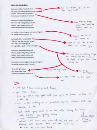 Song Analysis | PPTX