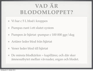 Blodomloppet | PPT