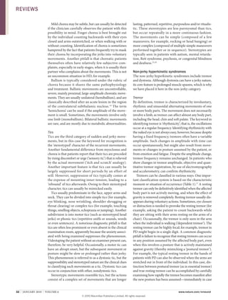 MOVEMENT DISORDER | PDF