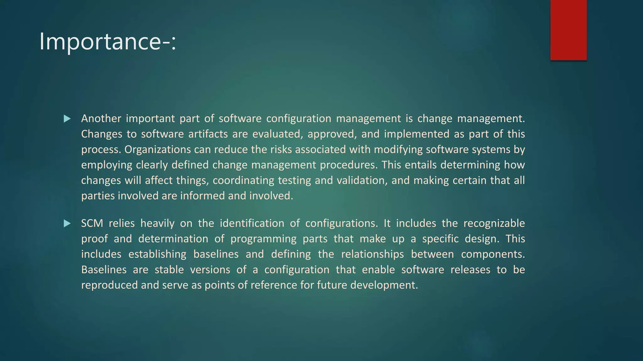 Software Configuration Management In Software Engineering Pptx Operating Systems Computer